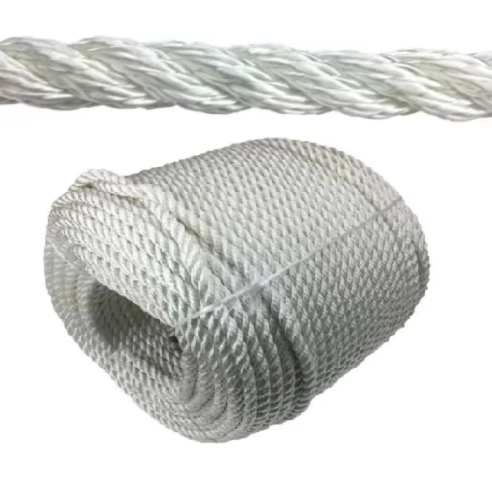 Cabo de nylon 3 hebras torcidas (alta tenacidad) rollos de 200 mts | CABLESA